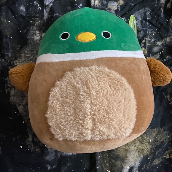 Accessories | 12 Avery Mallard Duck Squishmallow Fuzzy Belly | Poshmark